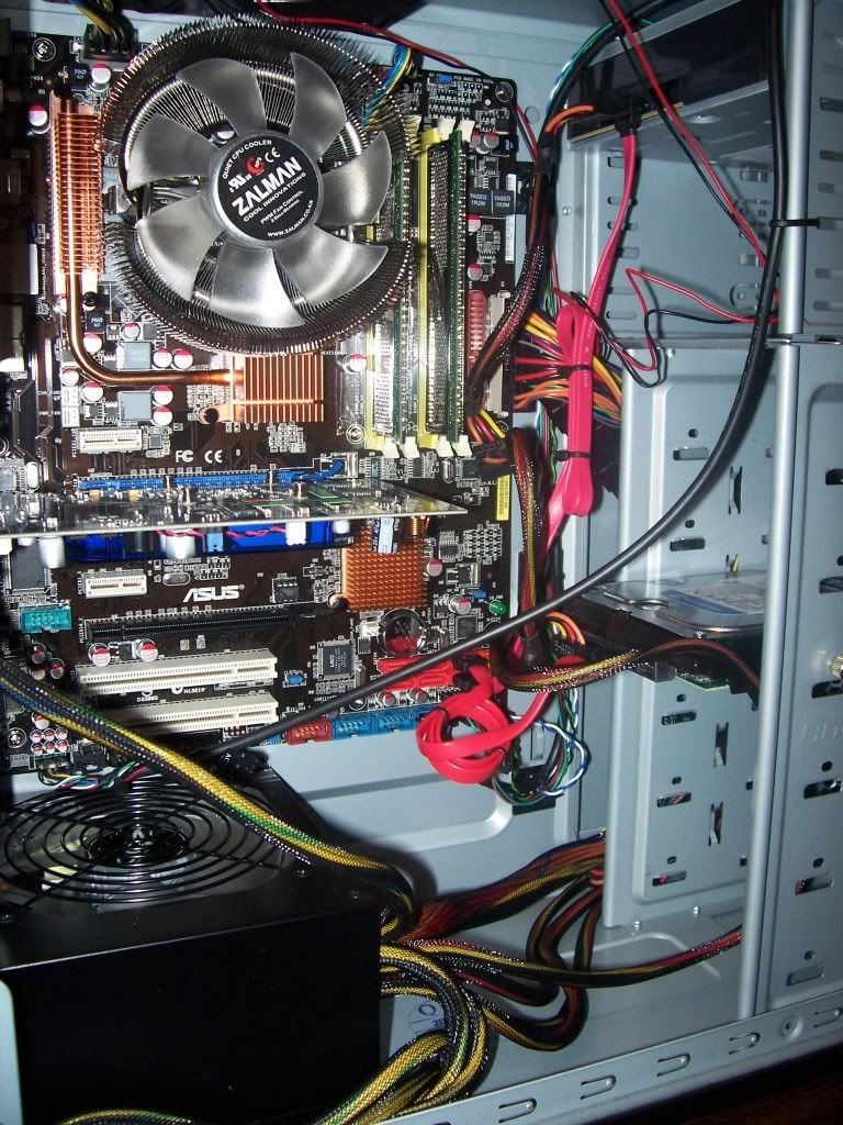 Holes for cable management in a Antec 300 | Overclock.net